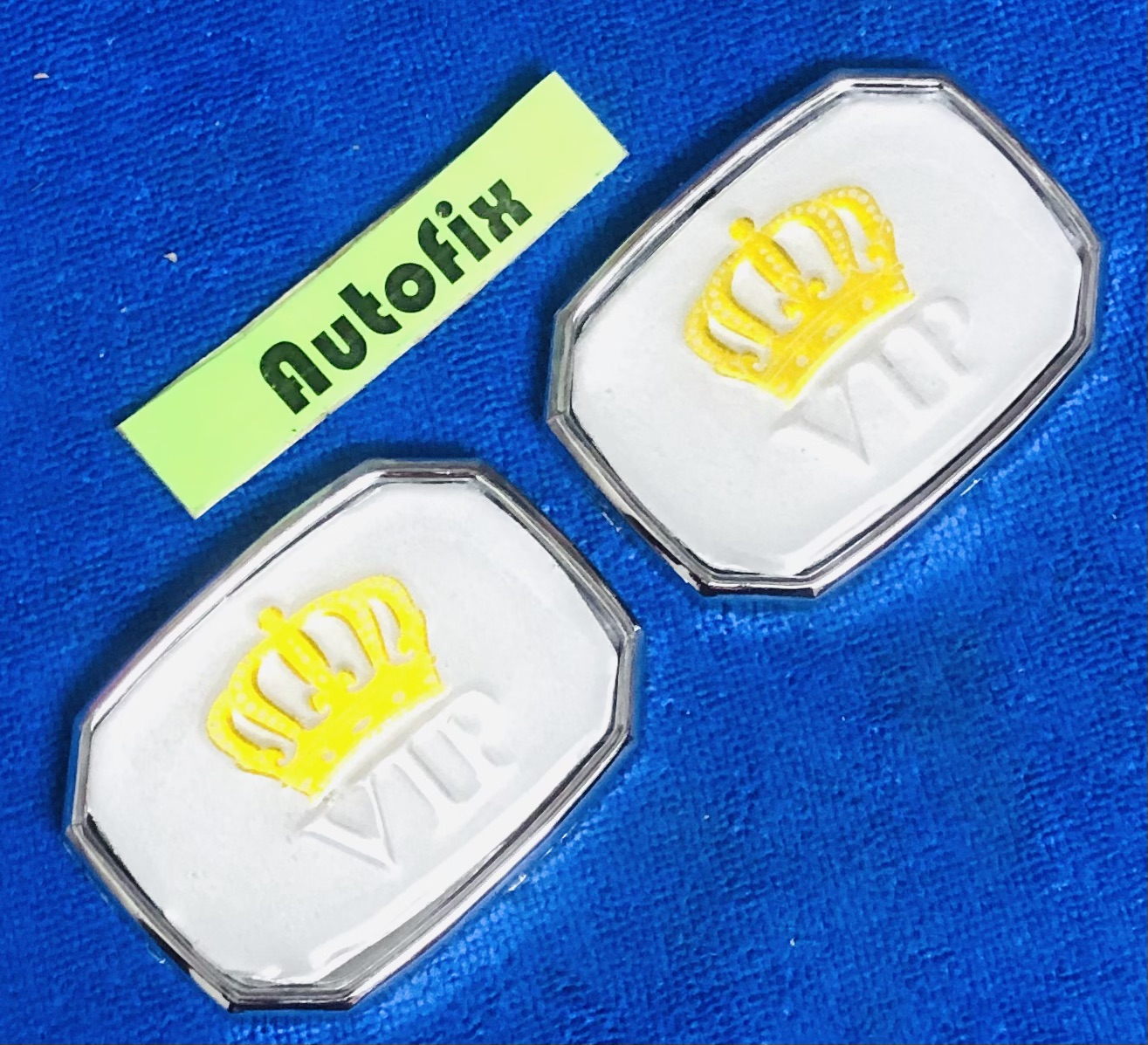 Toyota Crown Styling plastic Decals white 02 PCS | Daraz.pk