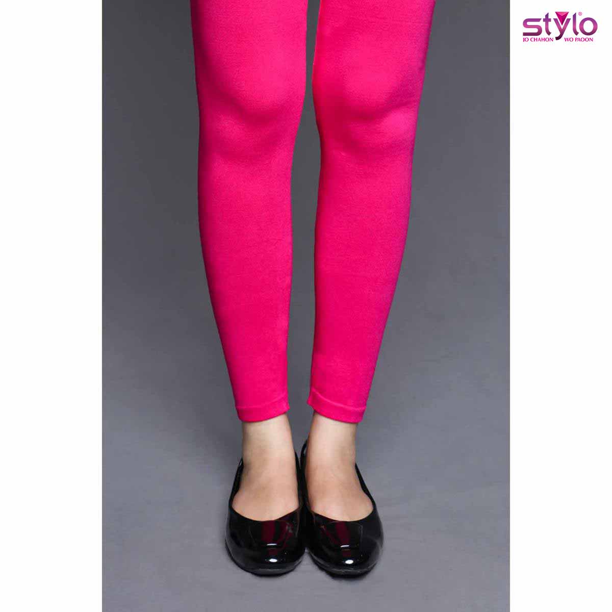 Stylo - Shoes Pink Color Plain Tights PN2060 Shoes for Girls/ Women ...