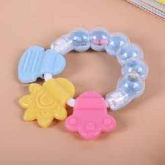 Baby Rattles Teether Toy Teeth Biting For Babies Baby Rattle Toddler ...