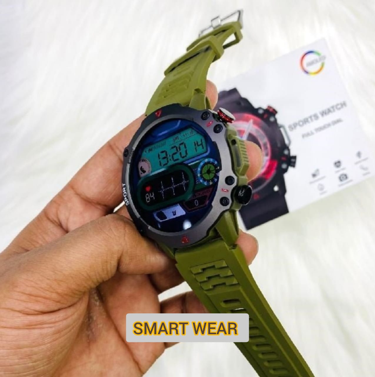 TF10 Pro Smart Watch | Round Dial | Amoled Display | Bluetooth Calling | Series 8 Smartwatch ...