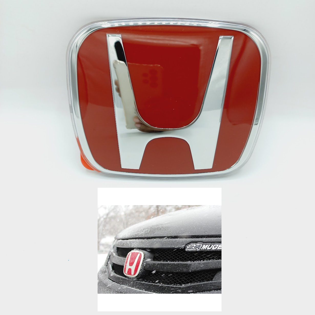 Red Honda Logo For City