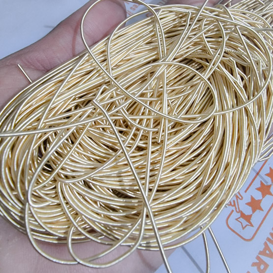 30gms Dabka Kora Silk Handmade DIY Metal Spring Wire Matt Badla work ...