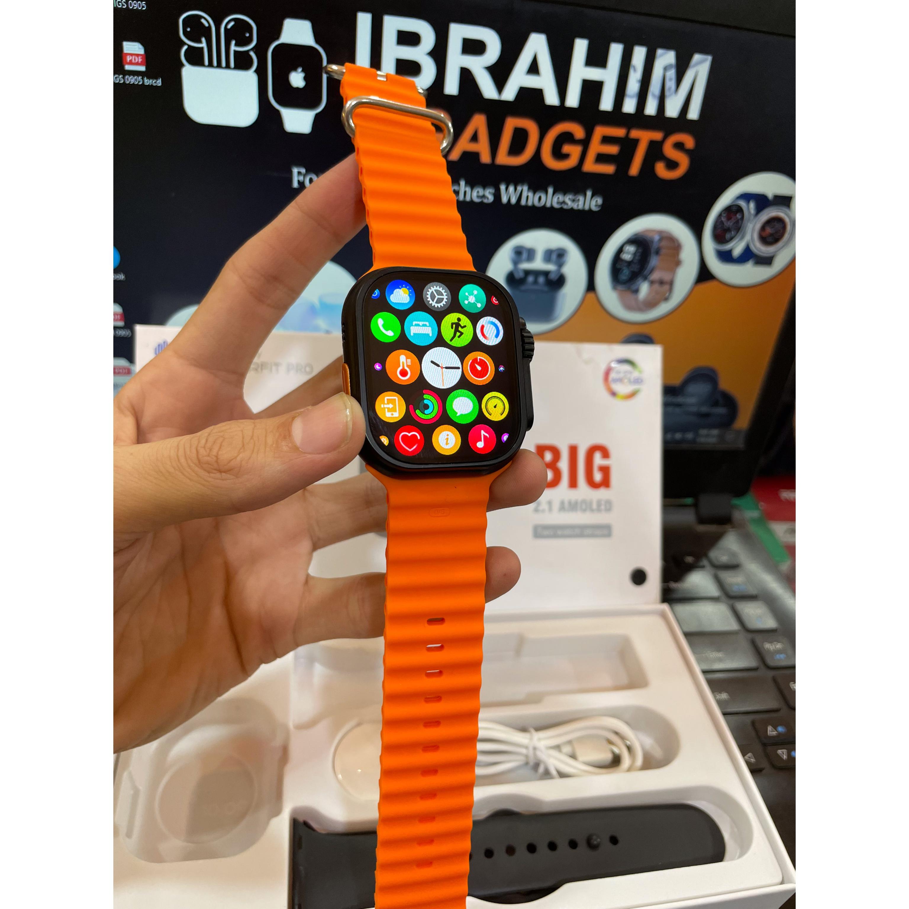 HY Ultra 2 Ultra Smart Watch AMOLED SCREEN Always On Display 49MM ...