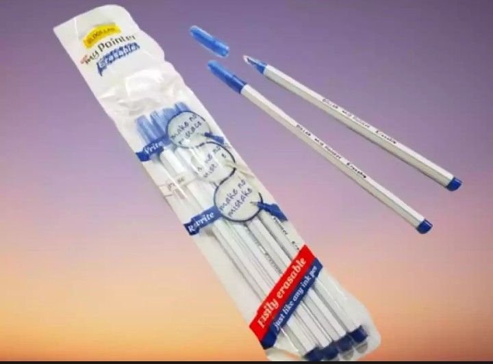 My Pointer Erasable New arrival Pack of 04 Pcs Easily Erase with any ink | Daraz.pk