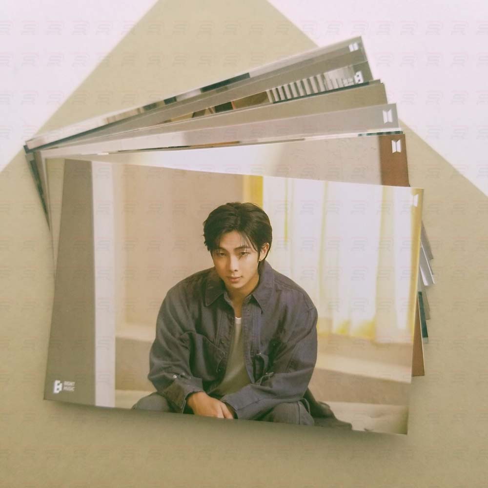 BTS Indigo Album Photocards Indigo Album for Deco Large card Round ...