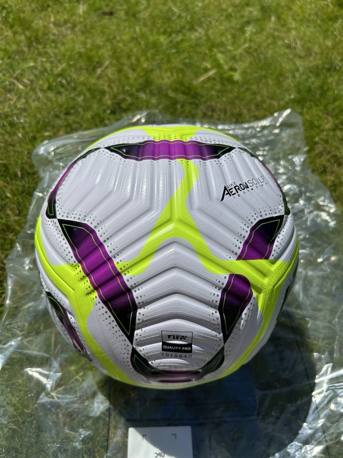 Premier League Aerow Sculpt All Conditions Soccer Ball Size 5 Thermal ...