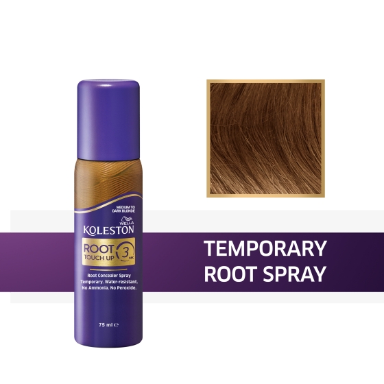 Wella Koleston Root Touch Up Medium Blonde Hair Spray 75ml | Daraz.pk