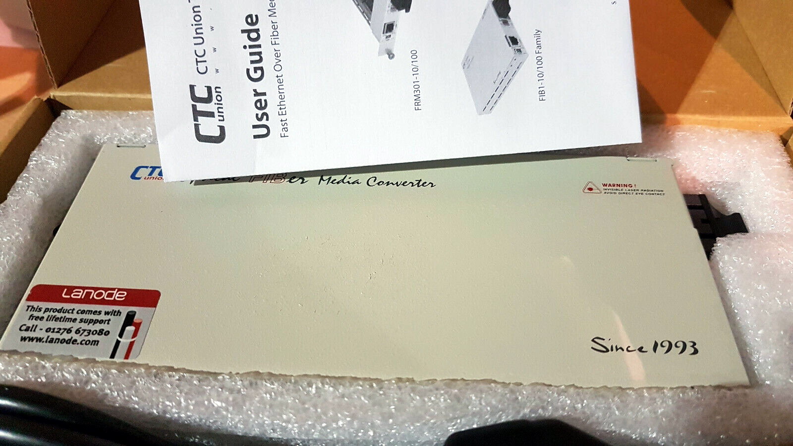 CTC Union Fib2-10/100M/SC2 fiber optic media converter, CTC UNION Media Converter | Daraz.pk