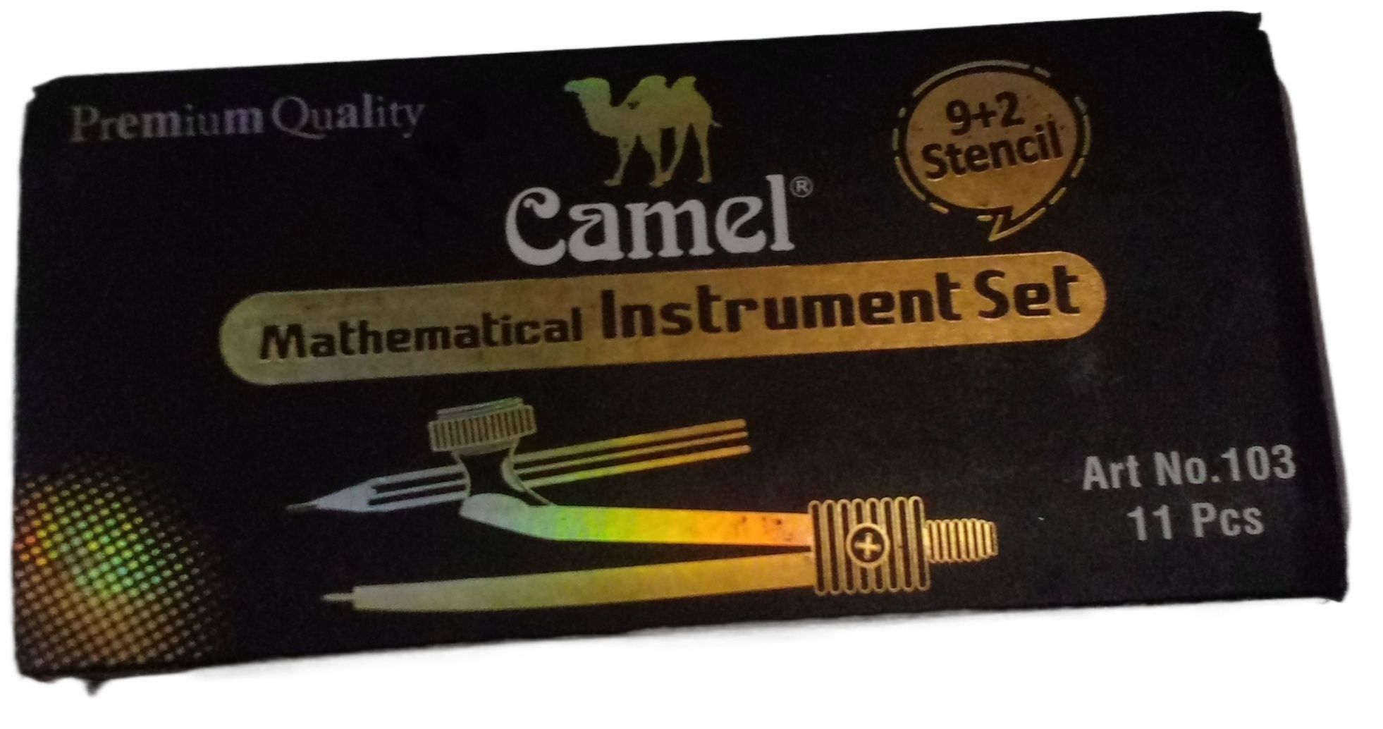 Math Box, Mathematical Instrument set, Geometry Box set, Camel 11 pcs ...