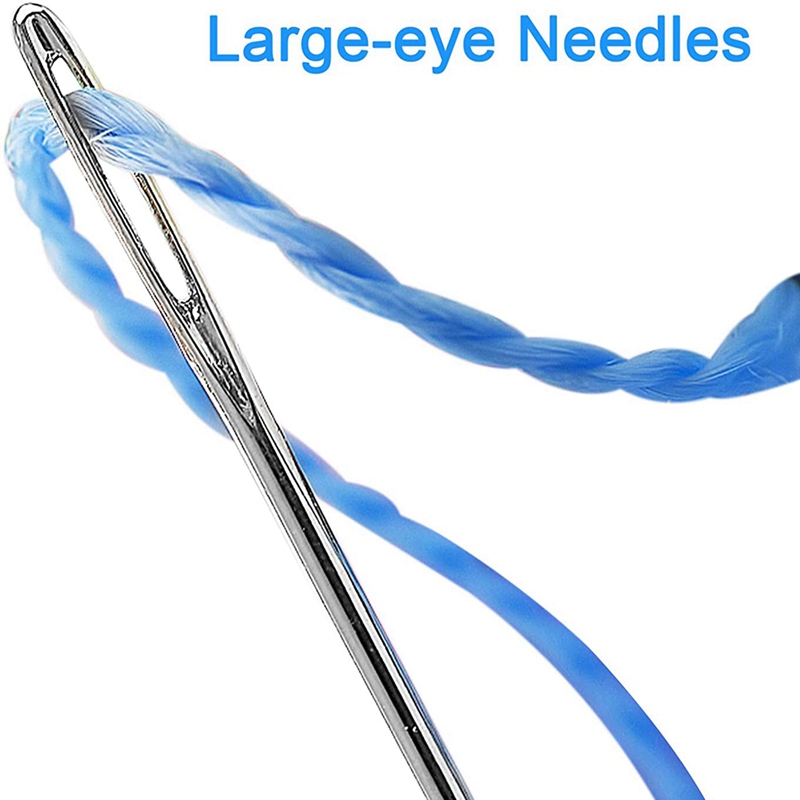 Professional Steel Sewing Needles Big Eye Steel Sewing Needles Kit ...