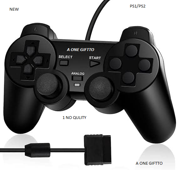 For playstation 1/2 Dual shock 2 controller | Daraz.pk