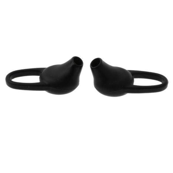 3x1Pair Universal Silicone Earbuds Caps for Wireless Earphone Black ...