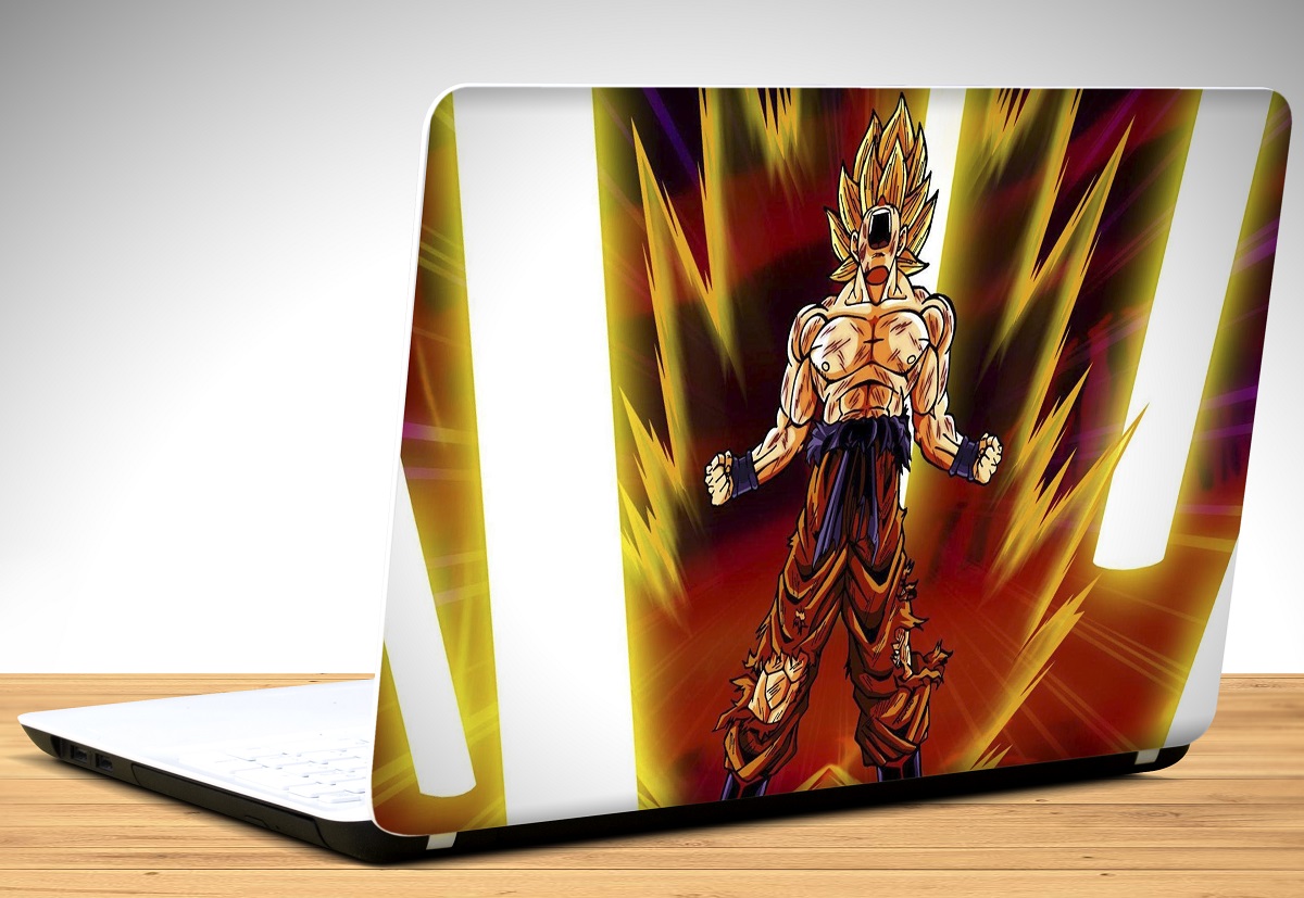 Dragon ball z, Goku Laptop Skin Vinyl Sticker Decal, 12 13 13.3 14 15 ...
