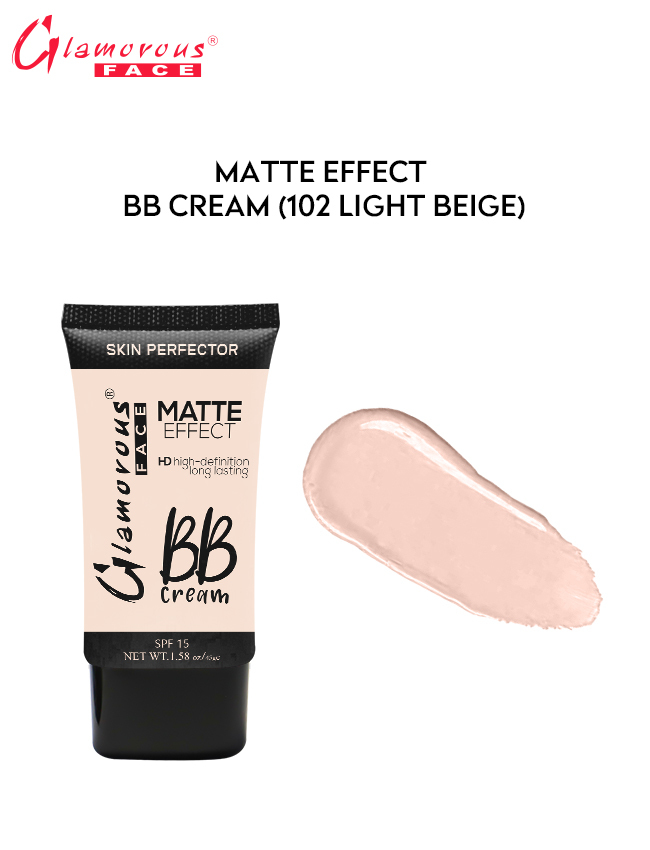 Glamorous Face Matte Effect BB Cream, High Definition Long Lasting ...