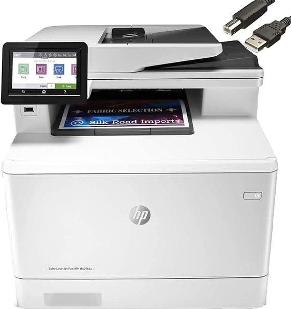 HP Color LaserJet Pro Multifunction M479fdw Wireless Laser Printer ...