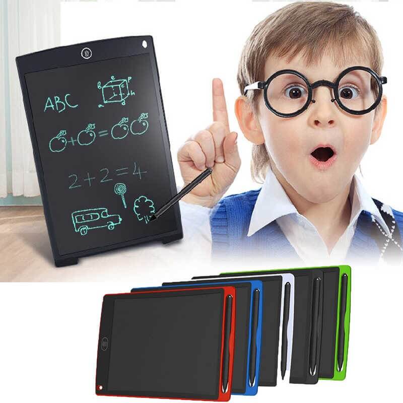 LCD Writing Tablet Electronic Slate E-writer Digital Memo Pad Erasable ...