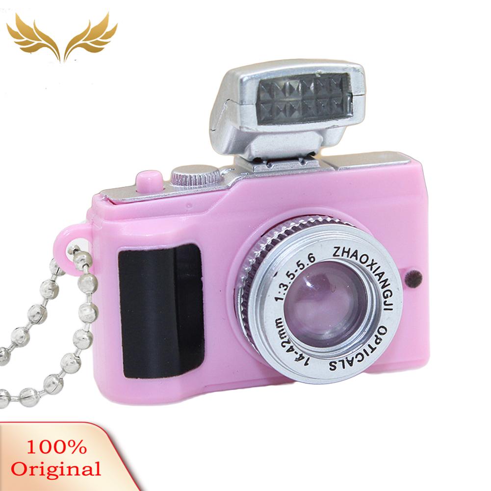 SuperRide Mini Camera LED Keychain Key Ring Toy with Flashlight Sound ...