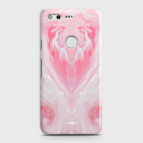 Google Pixel Cover Case White and pink marble Hard Cover- Design 21 ...