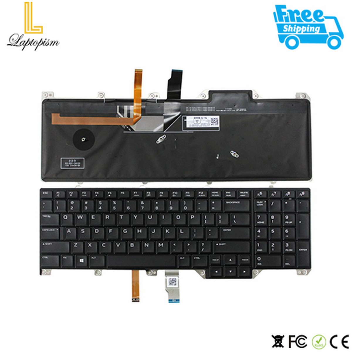 DELL_ ALIENWARE 17 R4 HIGH QUALITY LAPTOP KEYBOARD | Daraz.pk