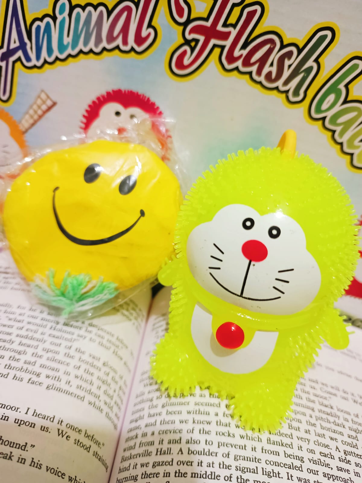 Soft Rubber Doraemon Color Changing Chu Chu For Kids + Smile Face Toy ...