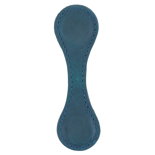 Pocket Bookmark Handmade Leather Bookmark Dual-side Magnetic Page Clip ...