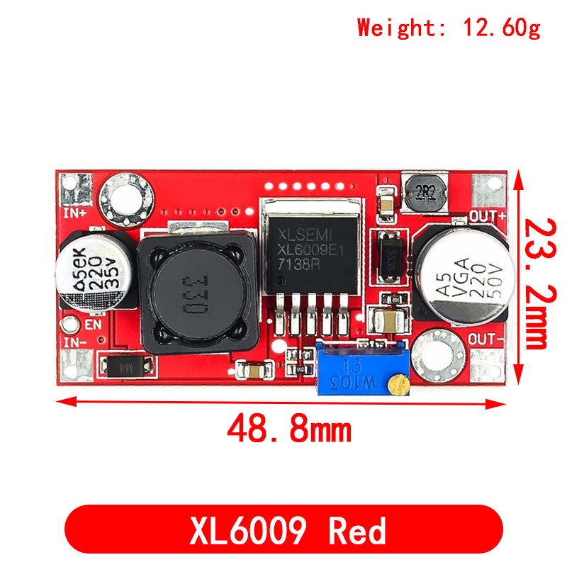 XL6009/XL6019 4A Boost Converter Step Up Adjustable 15W 5-32V to 5-50V DC-DC Power | Daraz.pk