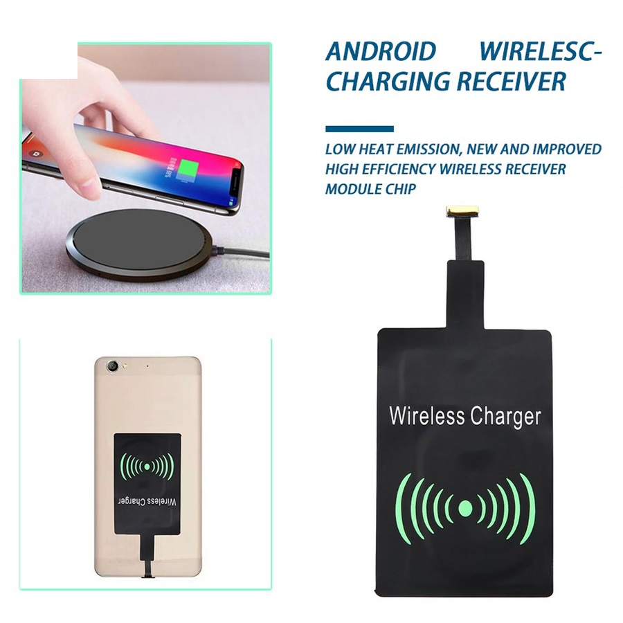 Android Universal QI Wireless Charger Receiver | Daraz.pk