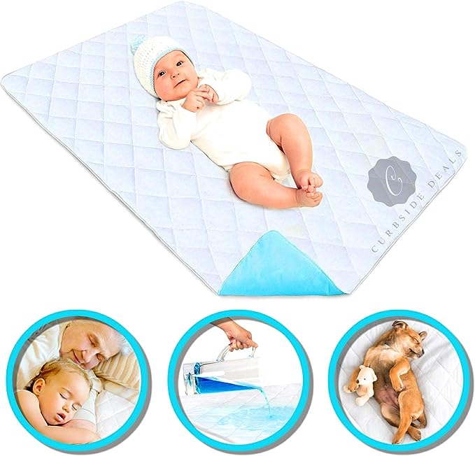 Baby Changing Mat Bed Protector Waterproof Urine proof Baby Godri Sojni ...