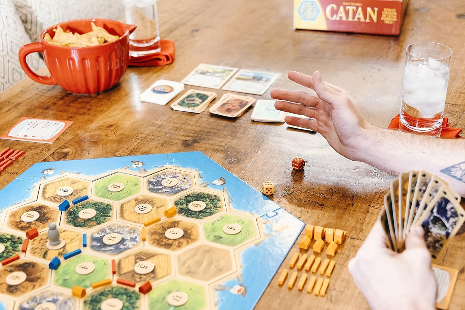 Catan Board Game / Extension Trade Build Settle Board Game for Adults ...