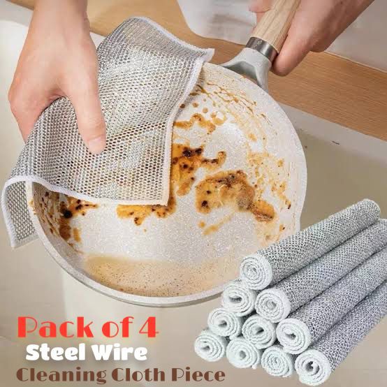 Dish washing steel net available 3 Screech less washing | Daraz.pk