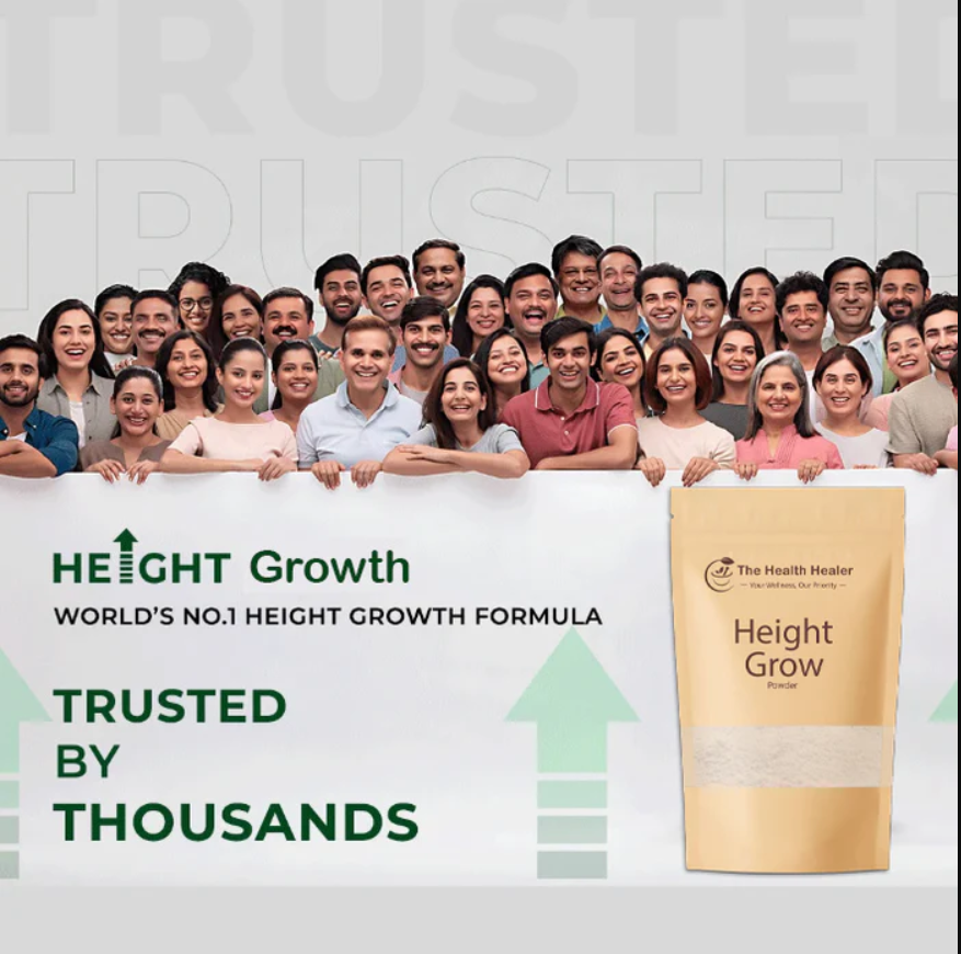 Health Healer Height Growth Powder | Ayurvedic Height Grow Veda | Boost ...