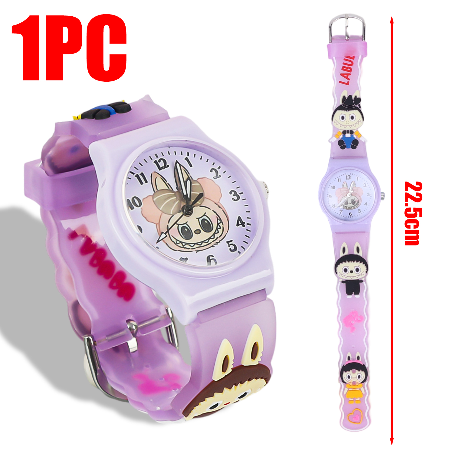 Labubu Cute Touchscreen Waterproof Electronic Watch Multi Functional ...