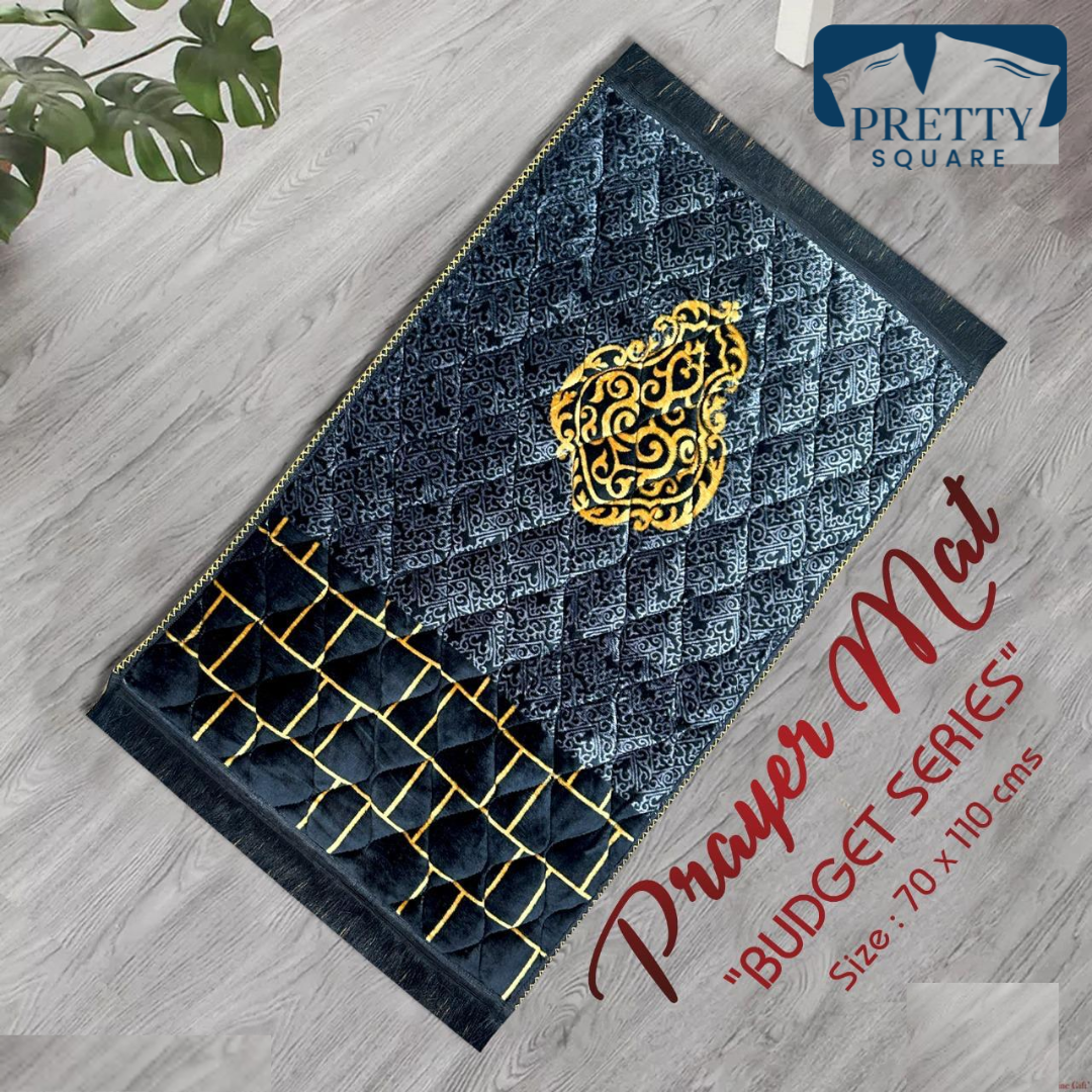 Muslim Prayer Rug Janamaz Prayer Mat Premium Orthopedic Foam Quilted ...