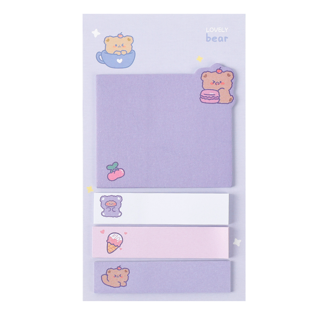 80 Sheets/set Kawaii Girl Sticky Notes Pad Diary Stationary Scrapbook ...