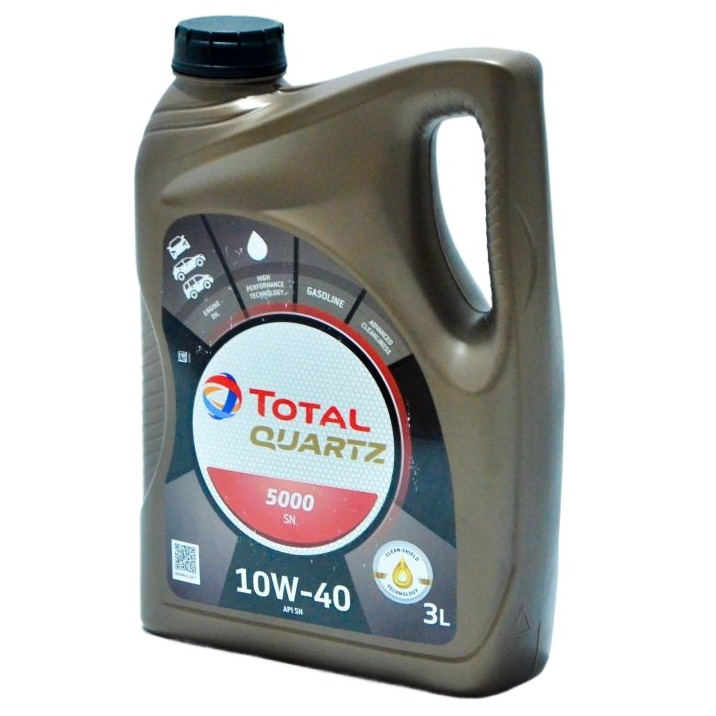 QUARTZ 5000 SN 10W40 3L TOTAL PARCO....High Thermal And Oxidation ...