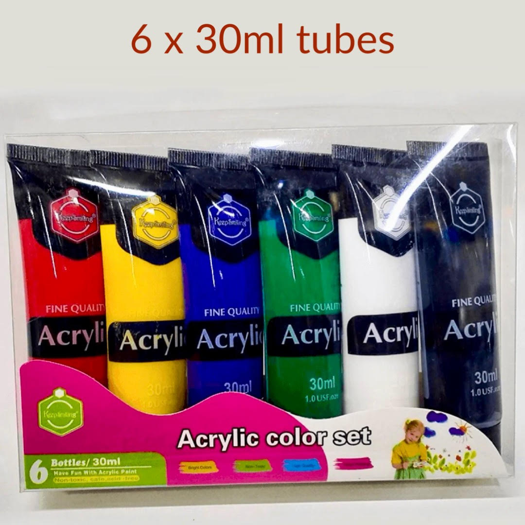 Keep Smiling Acrylic Paint – available in different set of acrylic ...