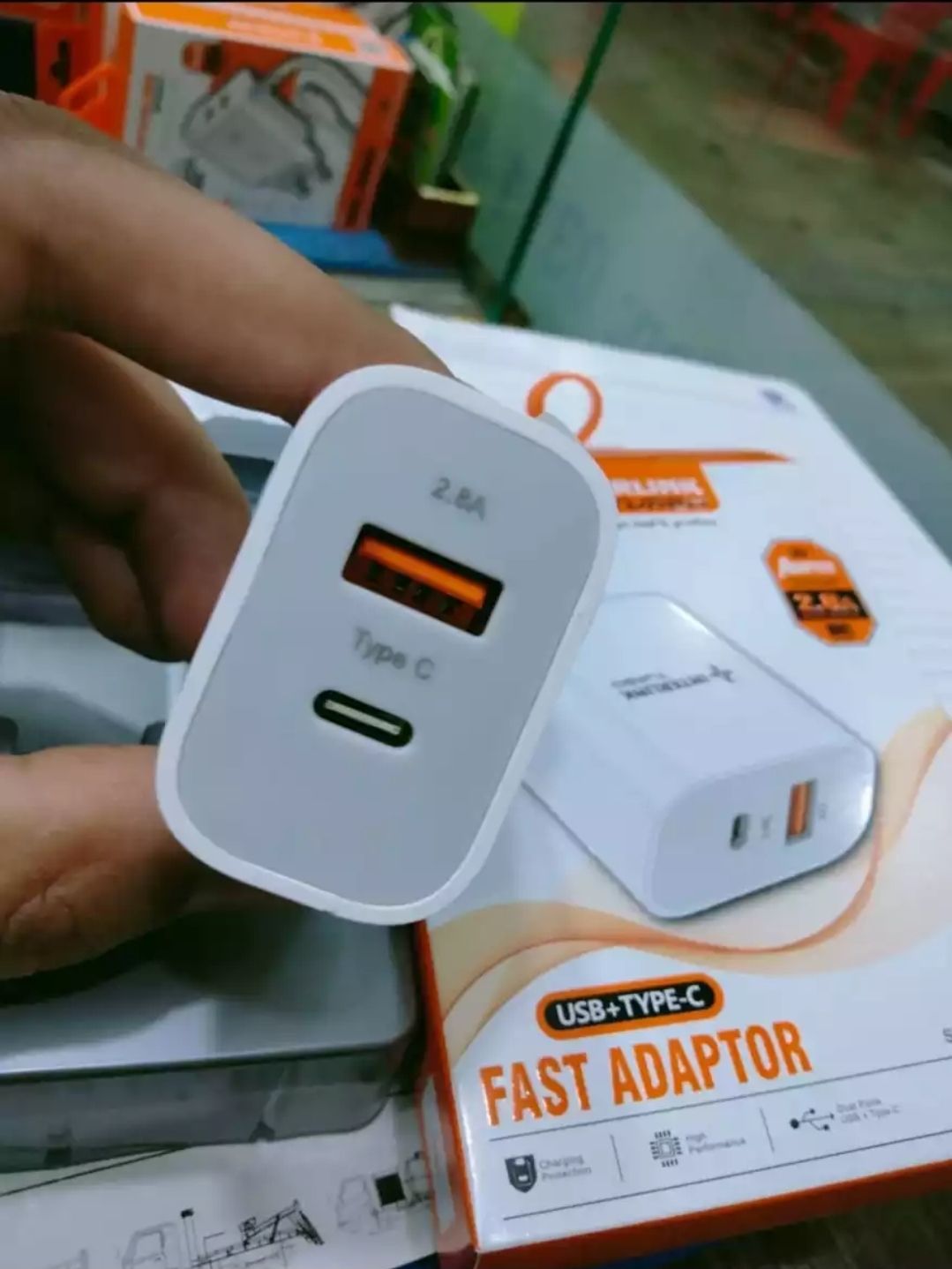 Fast Adaptor - USB+Type-c Turbo Charger Smart Charging INTERLINK ...