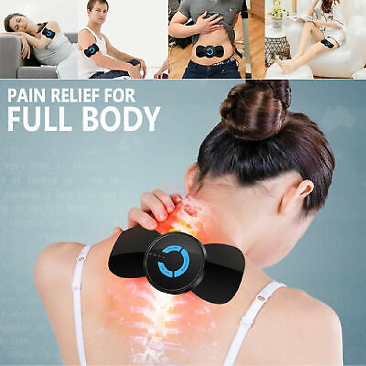 Neck Tens Unit Massager Cervical Full Body Power Stimulator Back Pain ...