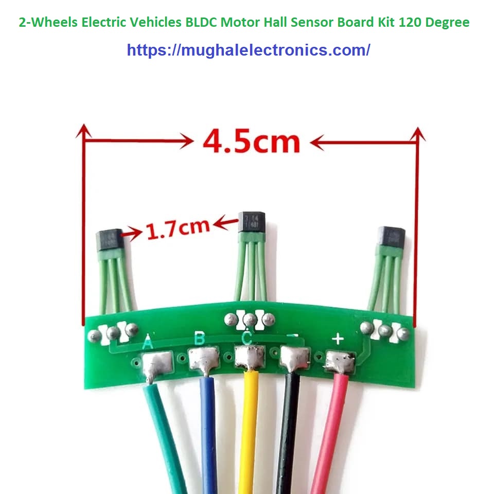 2-Wheels Electric Vehicles BLDC Motor Hall Sensor with Board Cable 213 Motor Hall Sensor 120 ...
