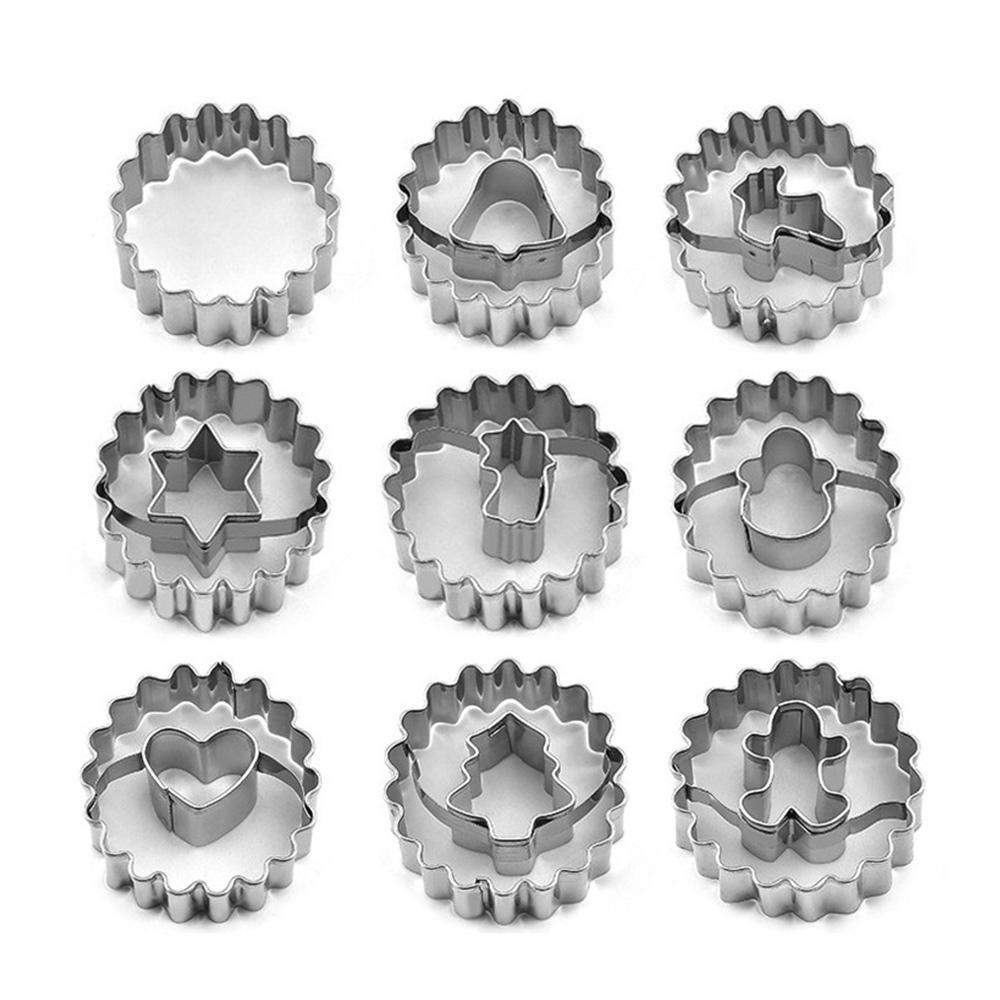 Cookie Cutter Set Christmas Cookie Cutter Pastry Tool Biscuit Mould ...