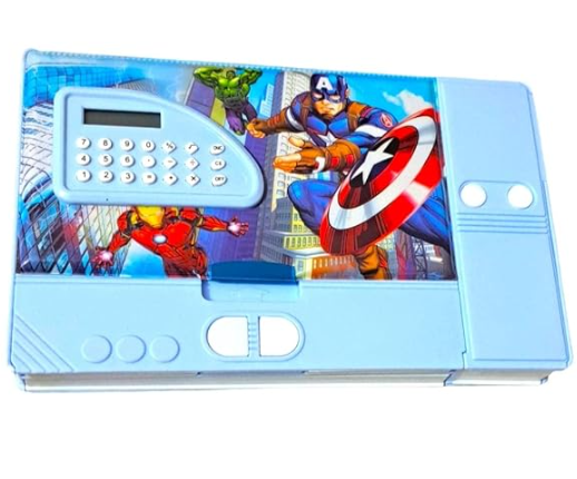 "Fancy Pouch for Kids – Stylish Geometry Box & Premium Stationery ...