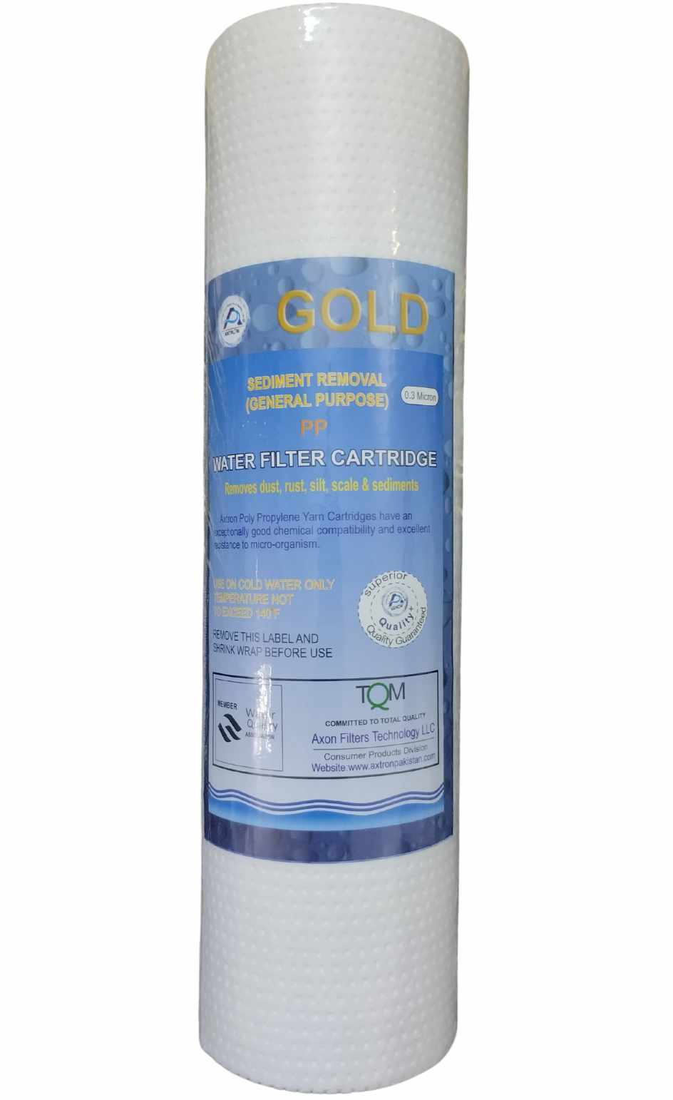 Axtron Water filter cartridge replacement first stage PPF | Daraz.pk
