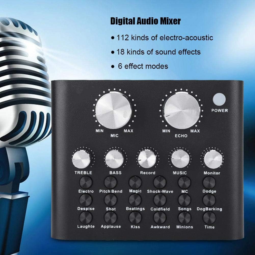 Live Sound Card V8, Metal Shell Mobile Phone Computer Voice Changer ...