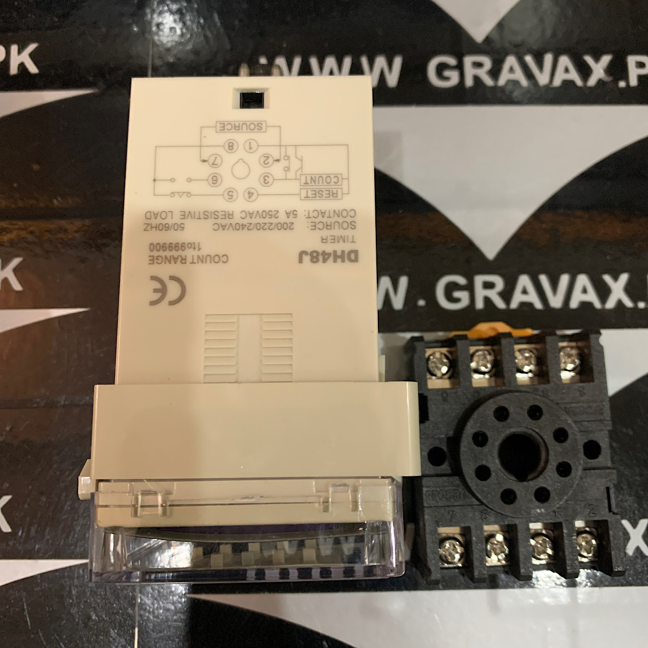 DH48J Digital Counter Relay With 4-Digit AC220V Counters, 60% OFF