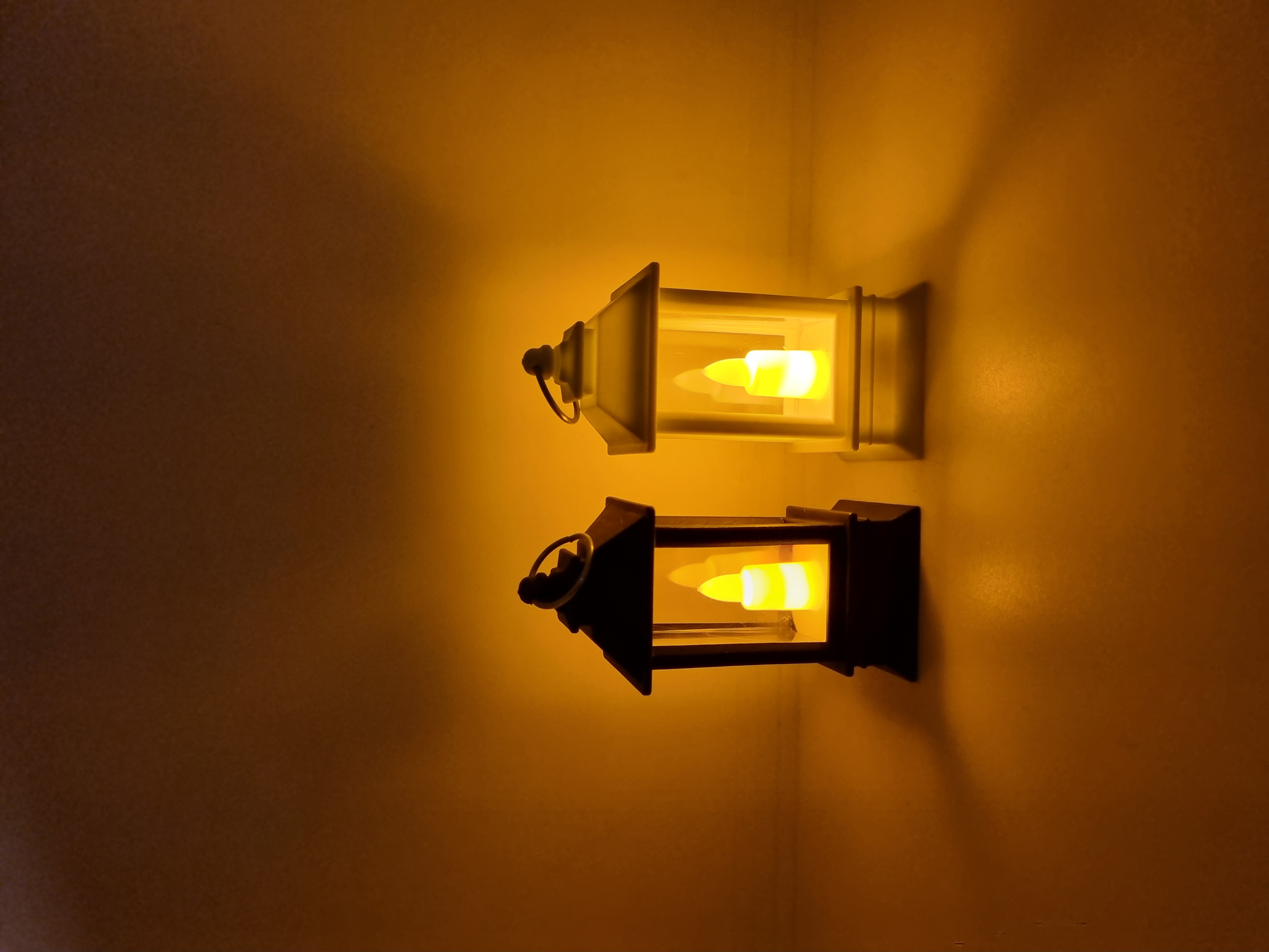 2 pcs of 3 inches Lantern Battery Operated/ Mini Lantern/ 3 inches ...