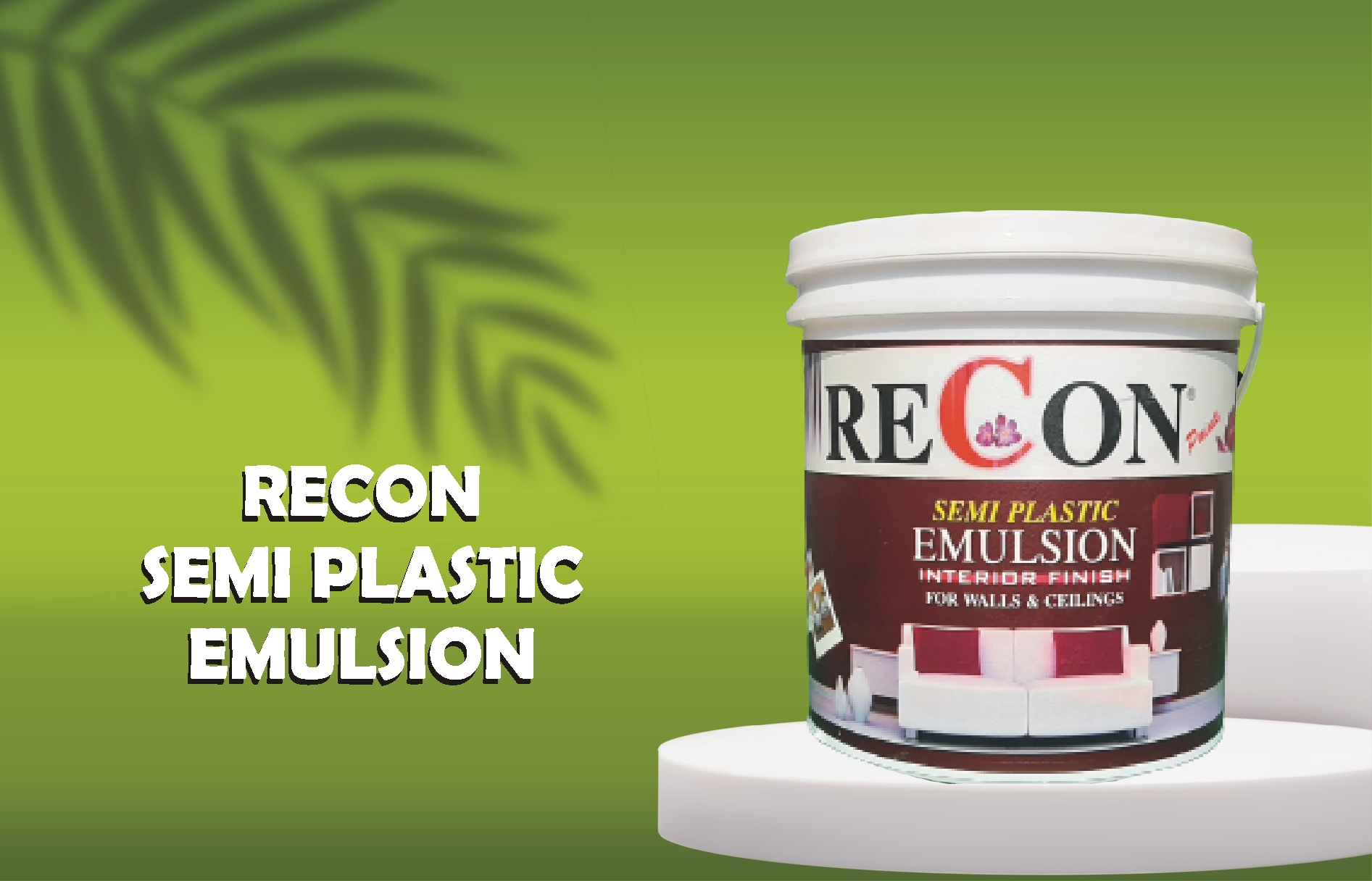 Recon Semi Plastic Emulsion Paints | Daraz.pk