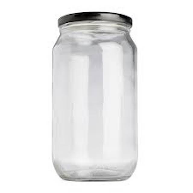 Glass Jar 1000ml, Jar for domestic and or commercial use, High quality ...