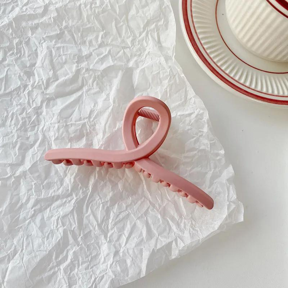 New Unique Hair Catchers - No Slip Big Matte Jaw Large Butterfly Clip ...