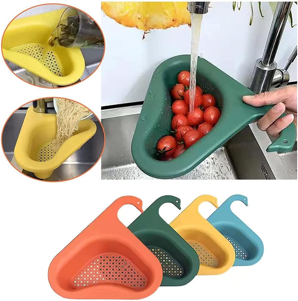 AT - Triangular Drain Shelf for Sink Strainer Basket - 1 Piece | Daraz.pk