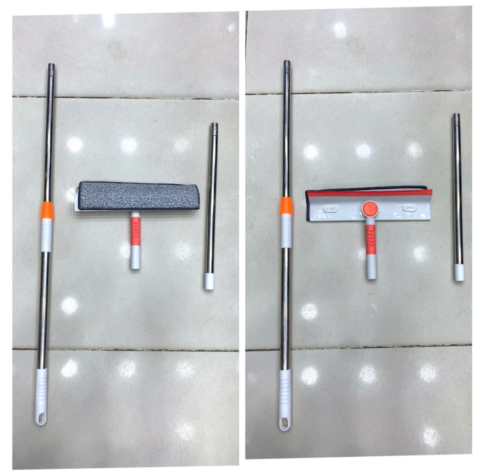 Window Cleaner Squeeze Mop Soft Spin Mops Microfiber Glass Brush ...